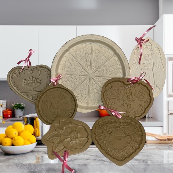 The Pampered Chef | Kitchen | Cookie Mold Shortbread Mold Collection Of ...